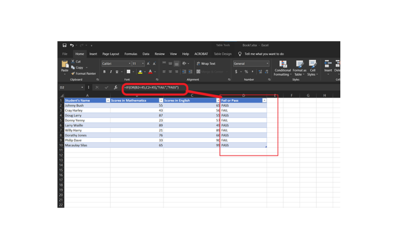 Excel IF Between Multiple Ranges Computing