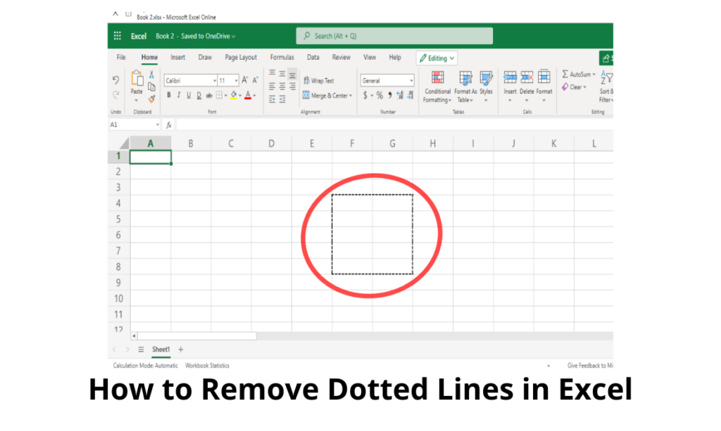 Remove Dotted Lines In Excel Easy How To Guide 