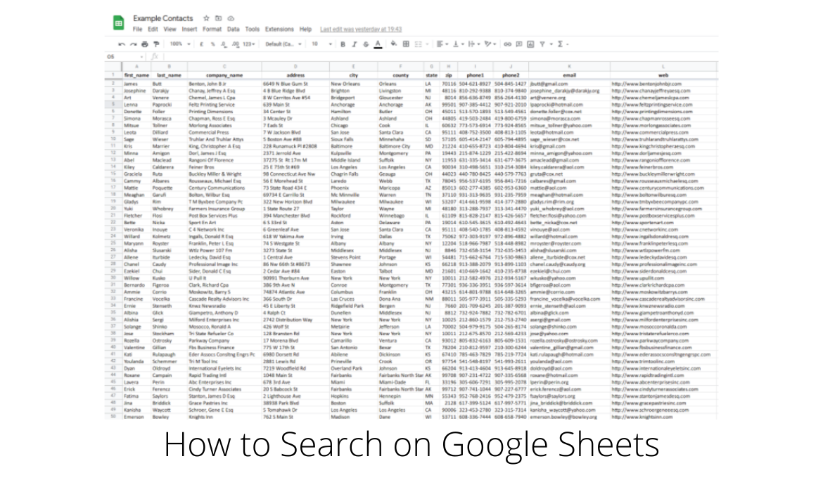 How To Search On Google Sheets Computing