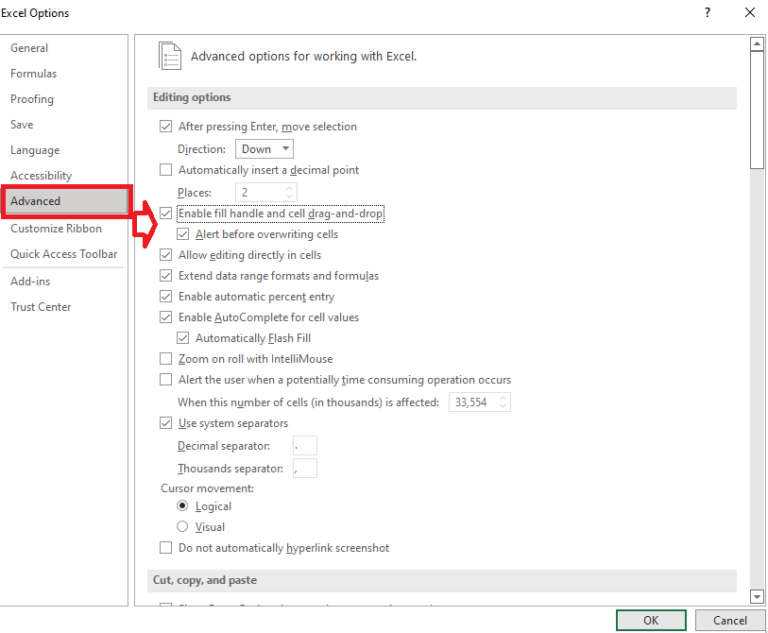 How To Enter Sequential Numbers In Excel Quick Easy 