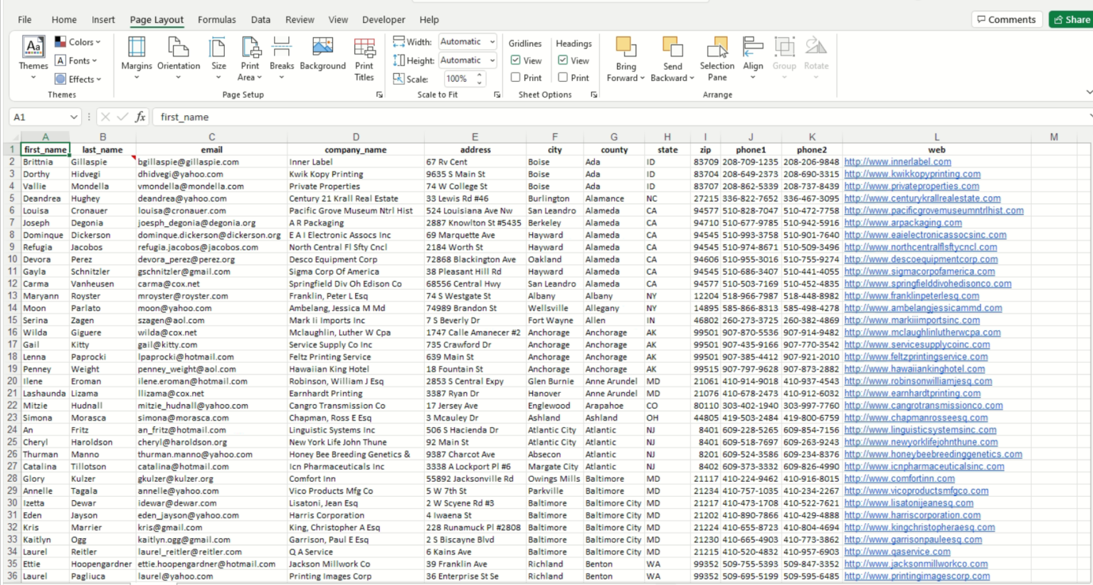 Fit To Page In Excel HowTo Align Get All Data In A Page 